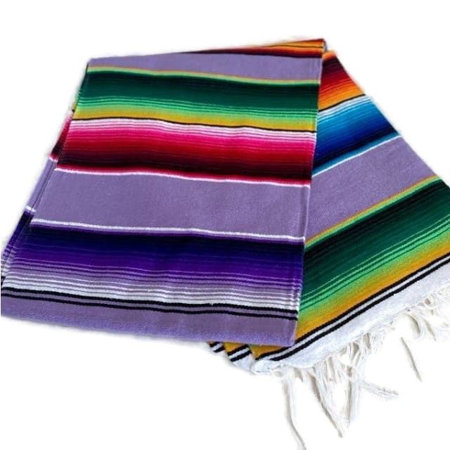 Green Mexican Blankets: Striped Sarapes Serapes Hot Rod Vintage Boho ...